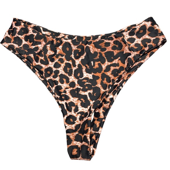 Swim | Small Leopard Print Bikini Bottoms | Poshmark